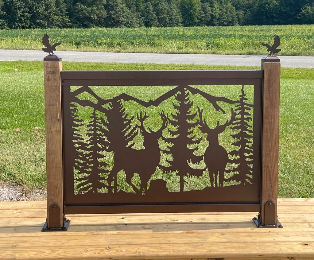 How to Install Metal Panels on Wood Posts