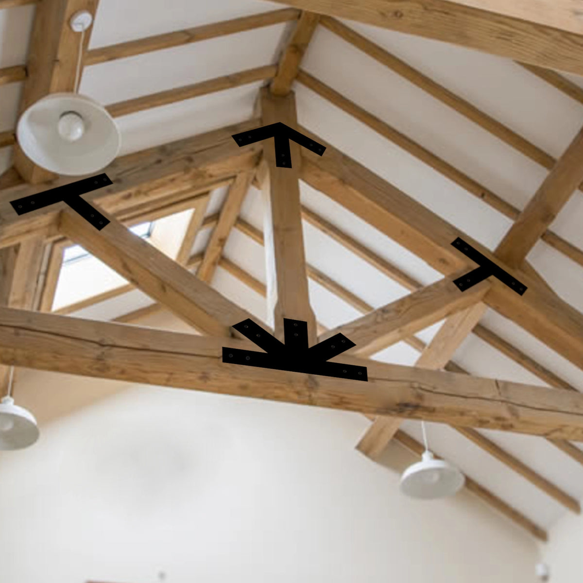 Truss Bracket Sets | Madison Iron and Wood