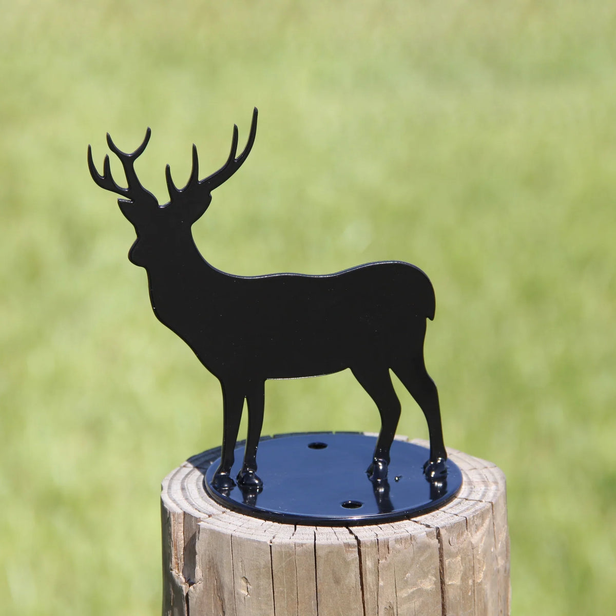 Round Post Toppers - Metal Post Toppers | Madison Iron and Wood