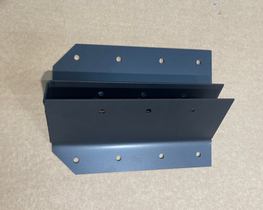 Angled Joist Hangers / Saddle Brackets | Madison Iron and Wood