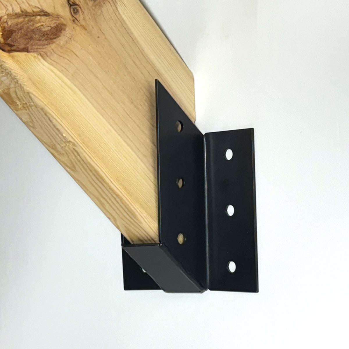 Up Angled Saddle Truss Brackets | Madison Iron and Wood