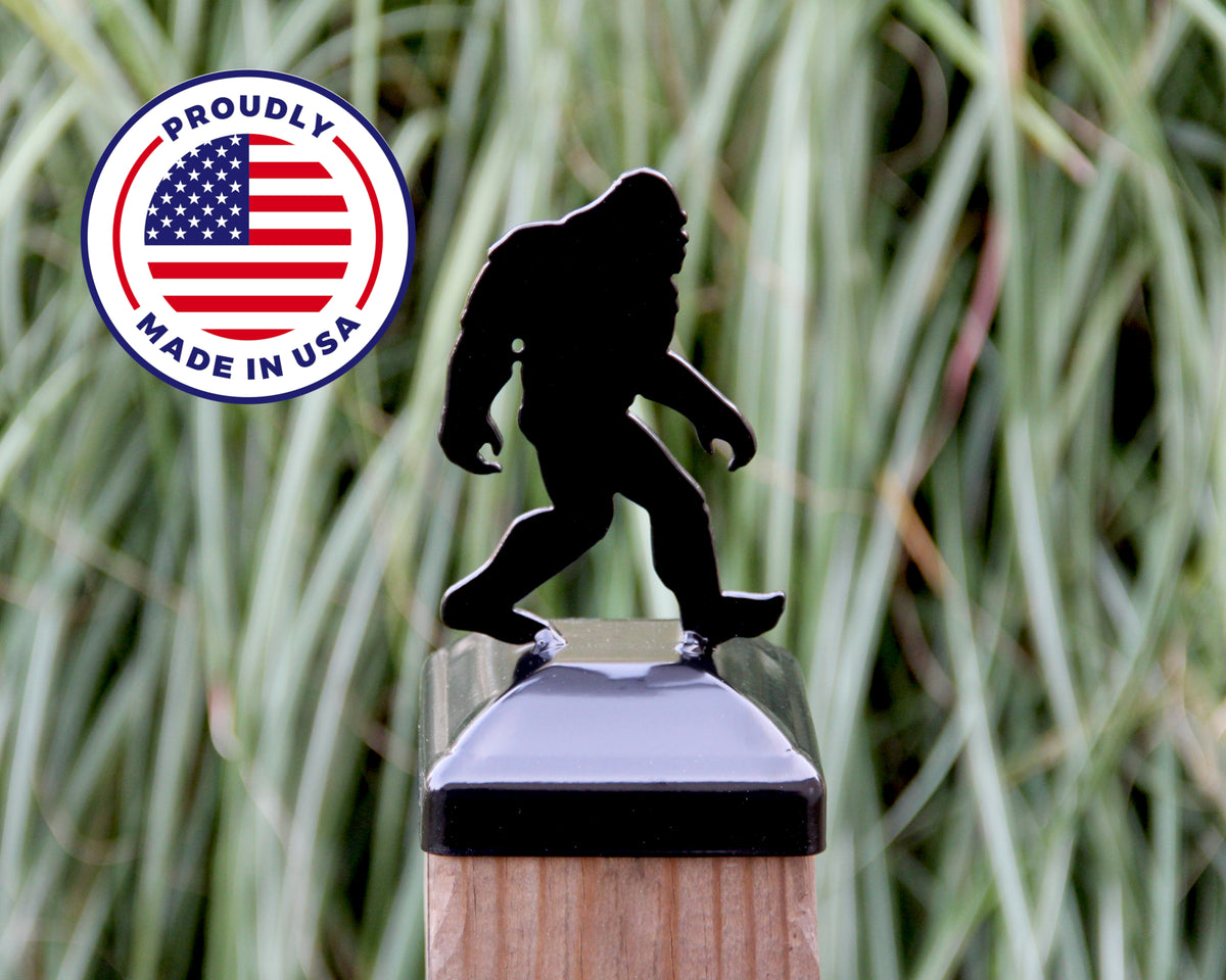 Metal Fence Post Caps - Madison Iron and Wood - Made in the USA