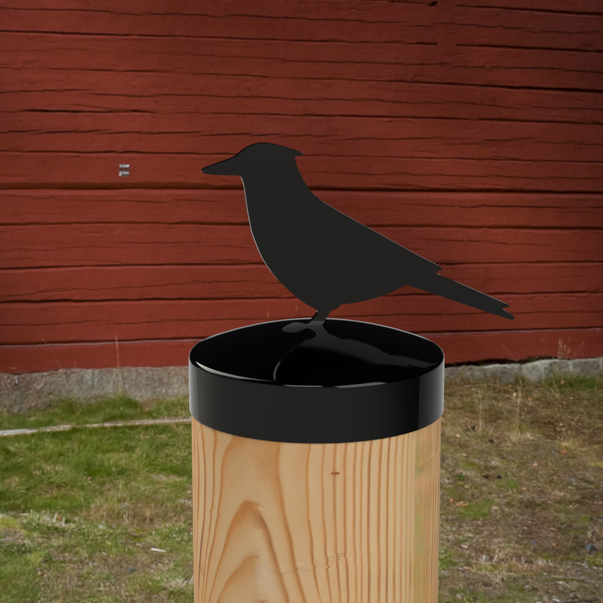 Blue Jay, Round Post Cap - 4"x4" Post Size - Madison Iron and Wood