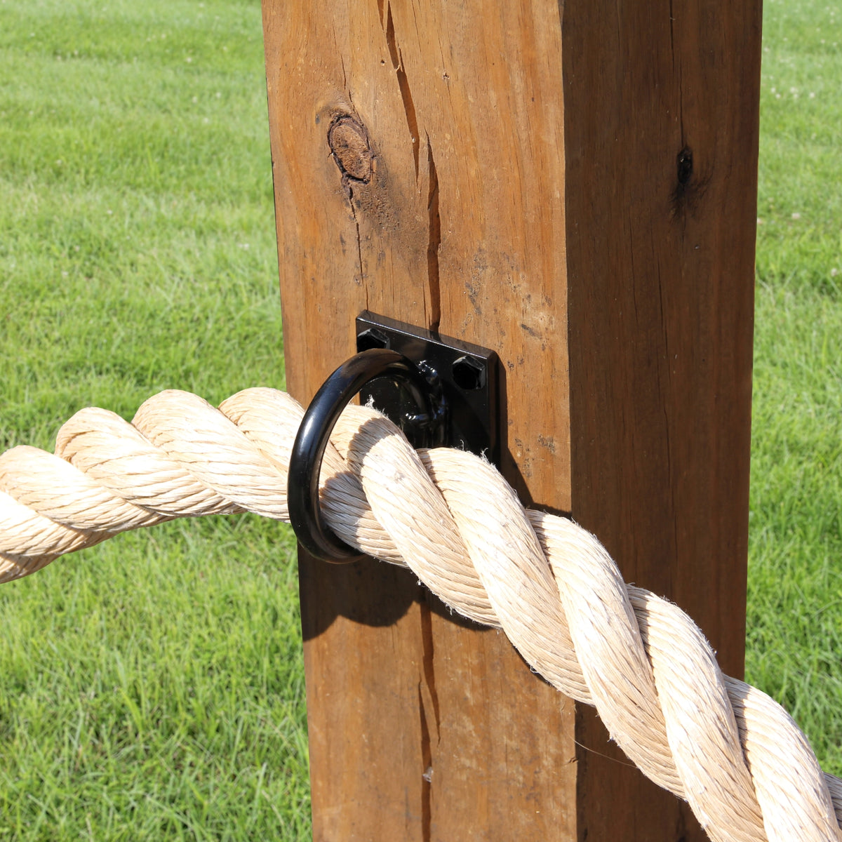 Nautical Rope Holder for Nautical Rope Fence, Light Strand Holder