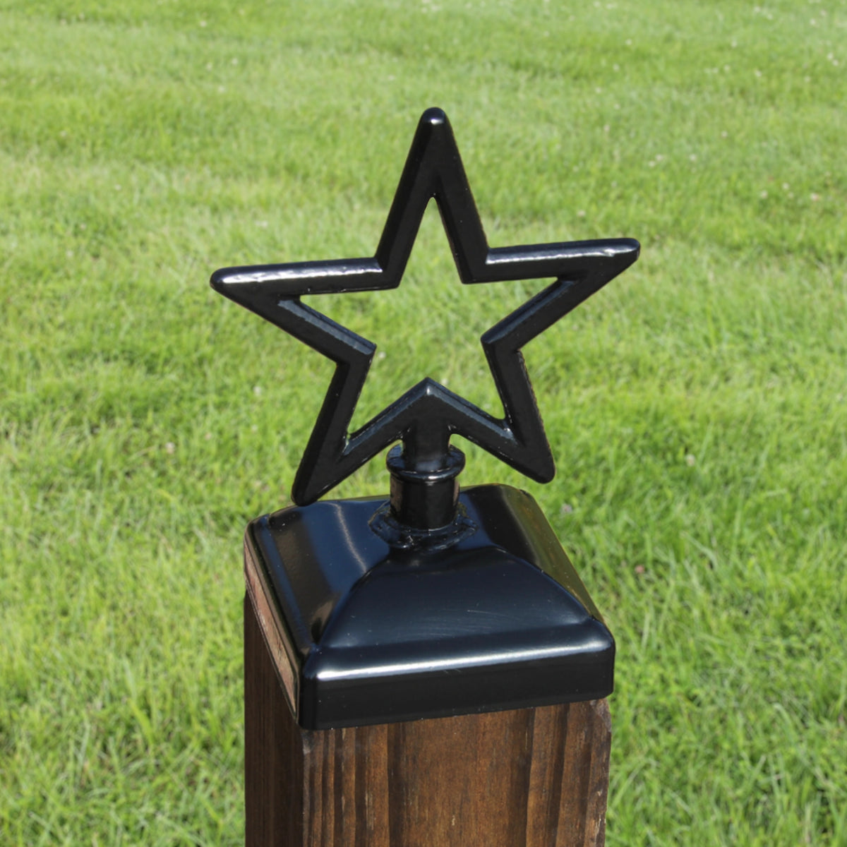 4x4 Star Post Cap (3.5 x 3.5 Post Size)