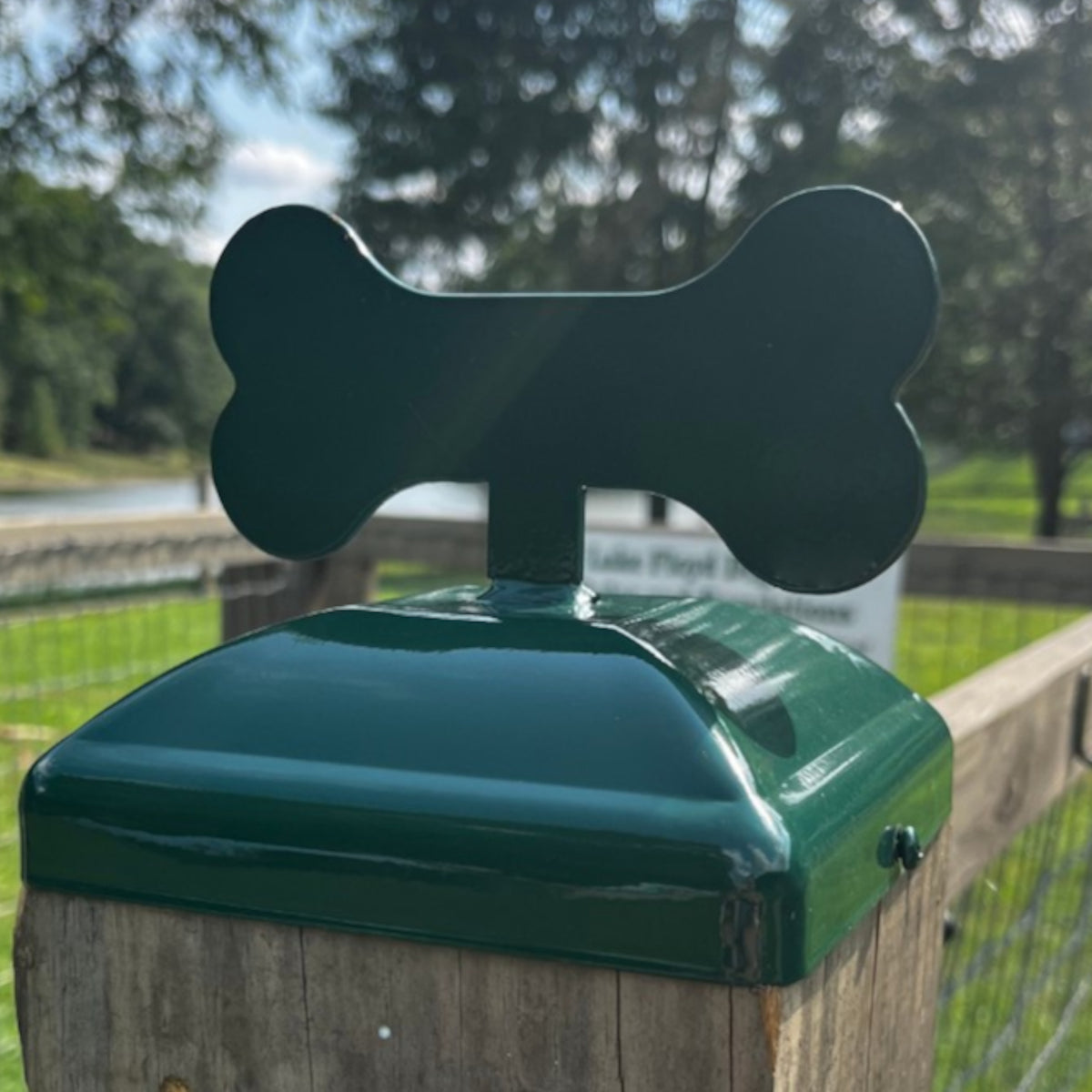 4x4 Dog Bone Fence Post Cap for Nominal Wood Post – Fencing & Decks ...