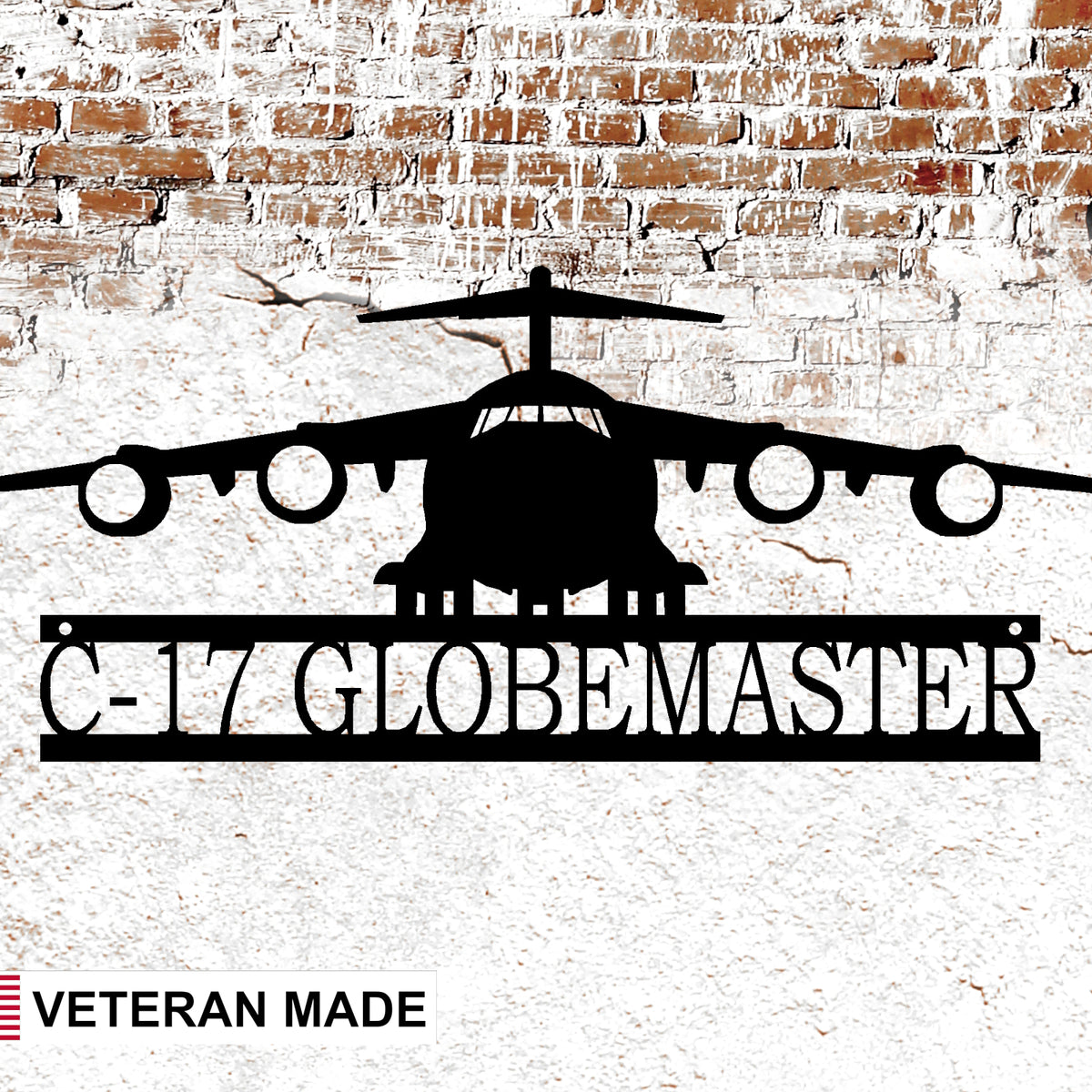 C-17 Globemaster Personalized Sign, Military Aircraft Pilot's Room Sign ...