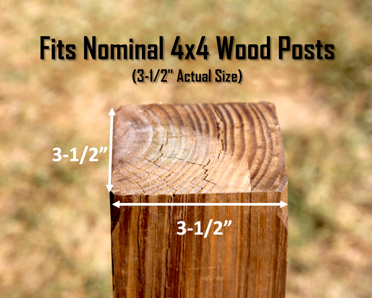 4x4 Decorative Metal Post Caps | Madison Iron and Wood