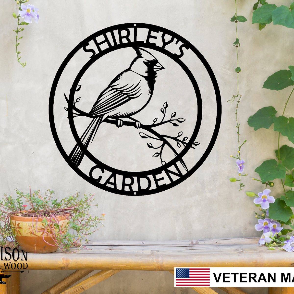 Cardinal Personalized Sign, Cardinal Family Name Metal Sign, Cardinal ...