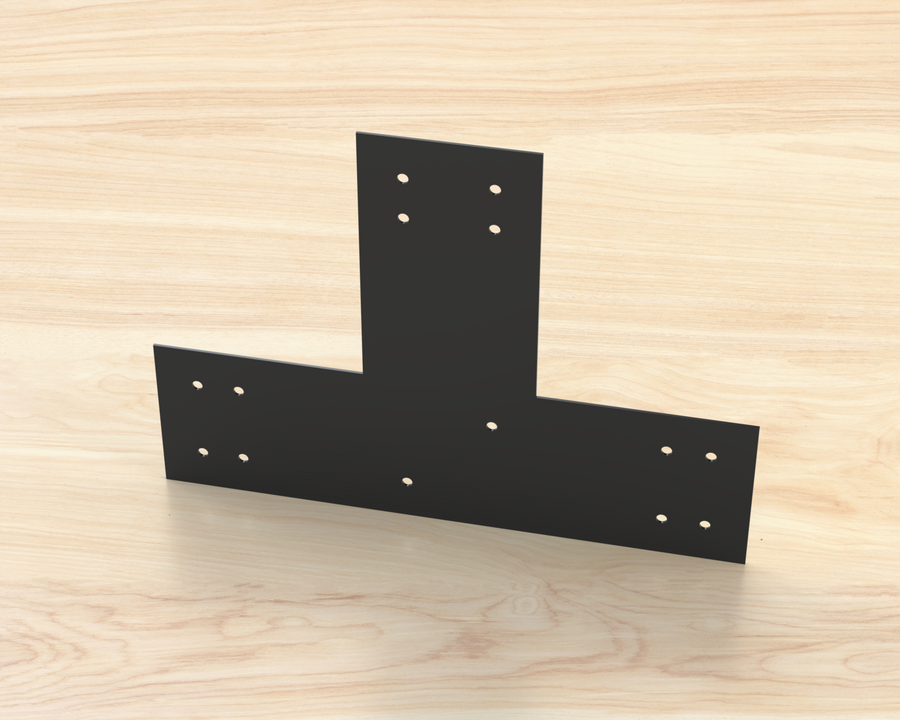 Post Brackets for 8x8 Dimensional Lumber, T, L, X, and Straight Brackets