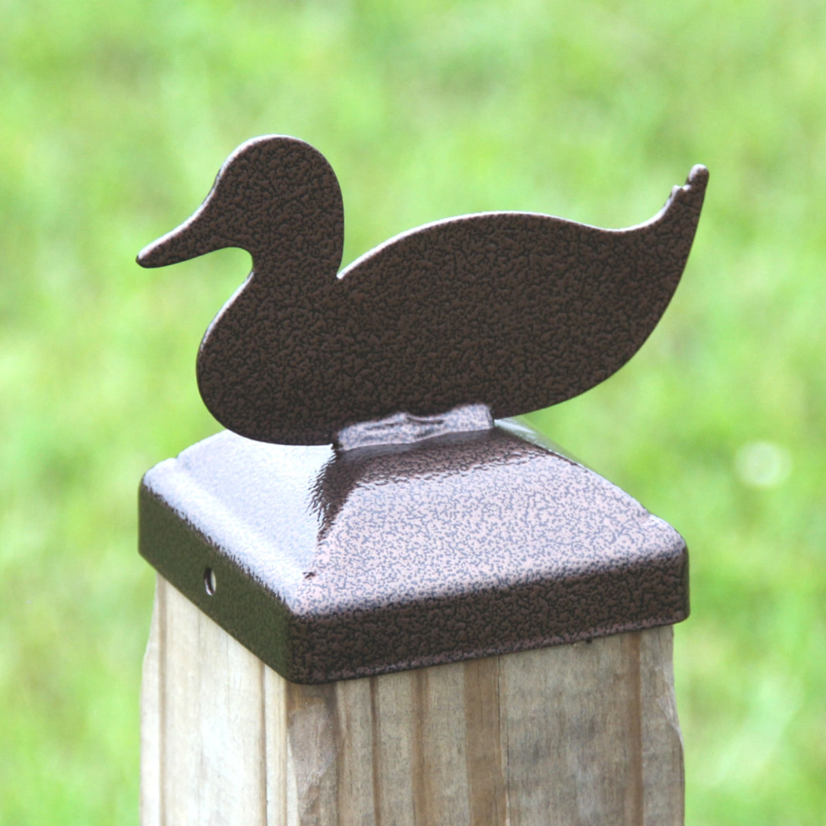 Duck Fence Post Cap – Fence Decor - Madison Iron and Wood