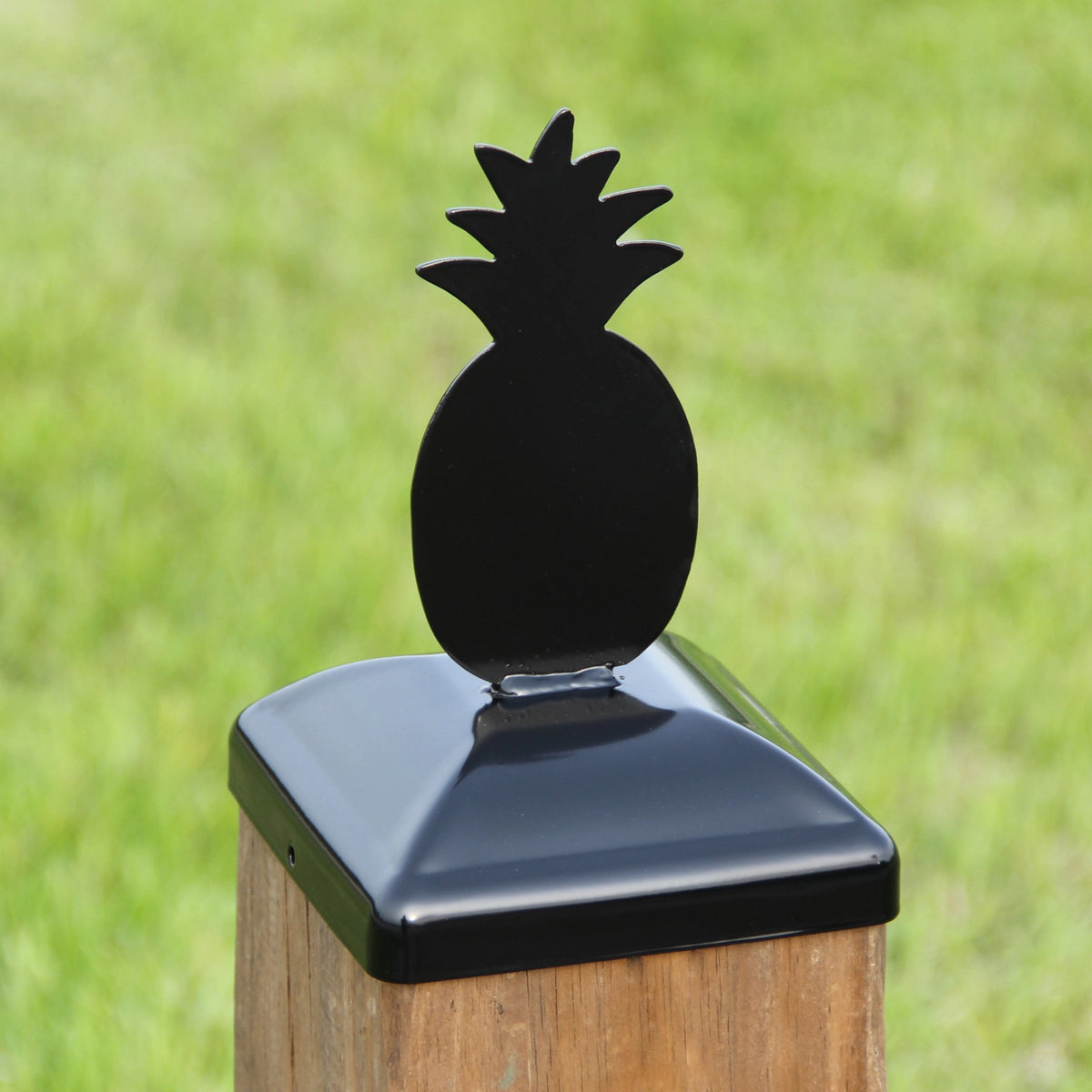 Pineapple Post Cap for 6x6 Wood Fence Post, 5-1/2"x5-1/2" actual size ...