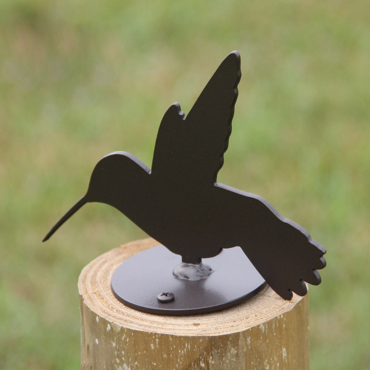 Hummingbird Post Topper for round wood posts, perfect for outdoor and ...