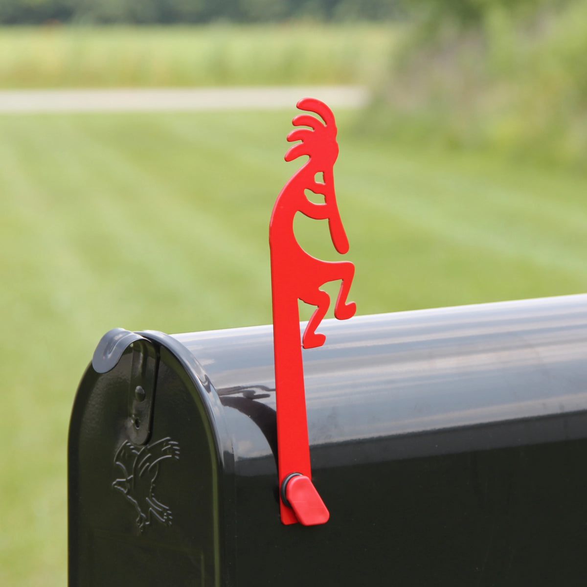 Kokopelli Mailbox Flag, Decorative Mailbox Flag, Metal Kokopelli ...