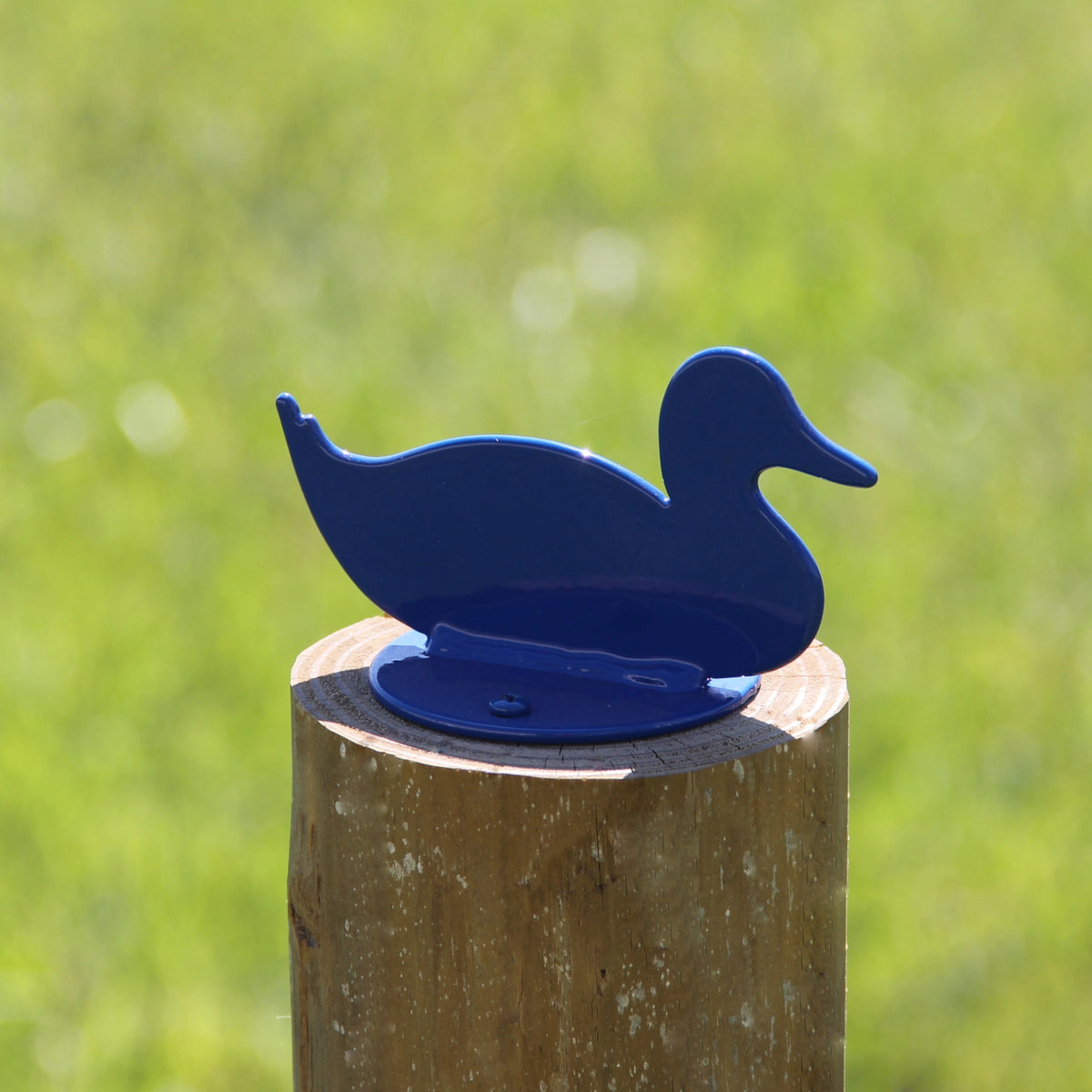 Duck Post Cap For Round Wood Fence Post, 3" x 3" actual size post cap ...
