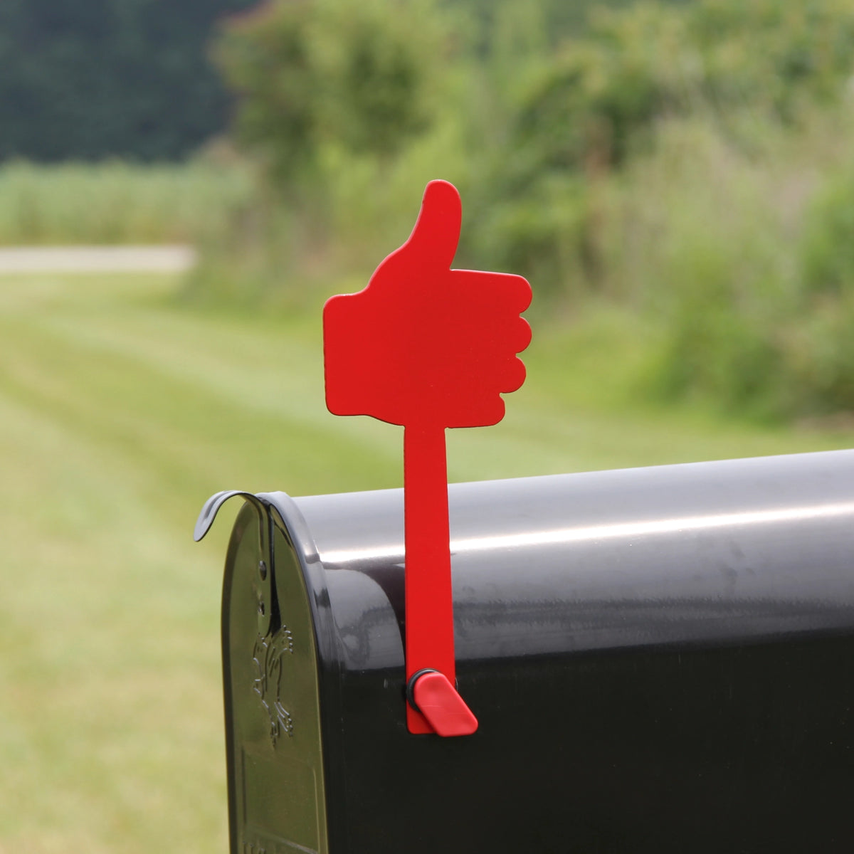 Thumbs Up Mailbox Flag, Decorative Mailbox Flag, Metal Hand Gesture ...