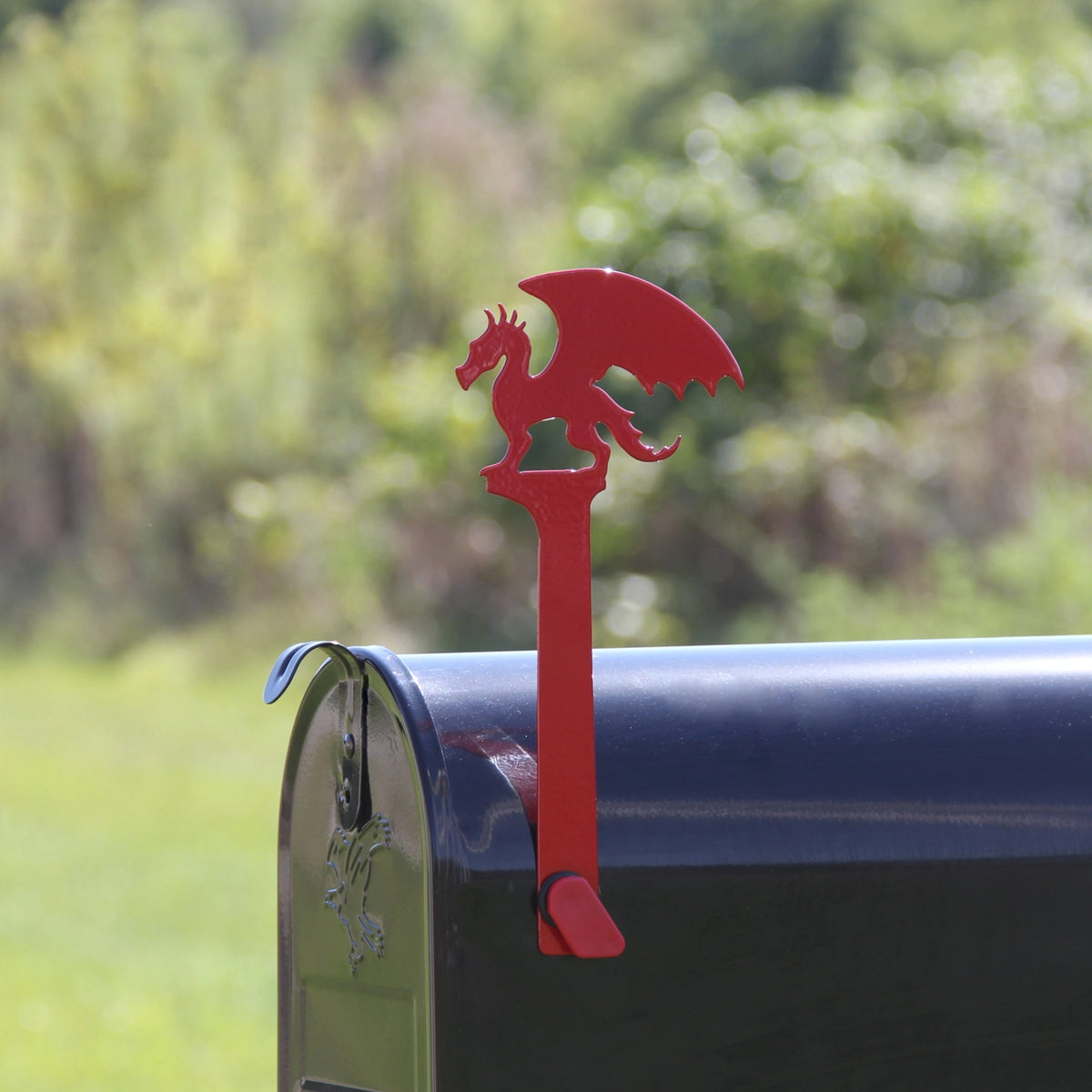 Dragon Mailbox Flag, Decorative Mailbox Flag, Metal Dragon Mailbox ...