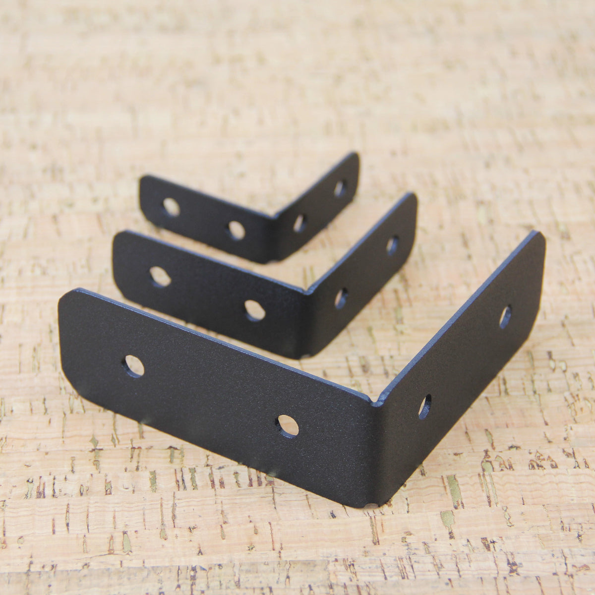 Table Corner Bracket, Table Edge Strap | Madison Iron and Wood