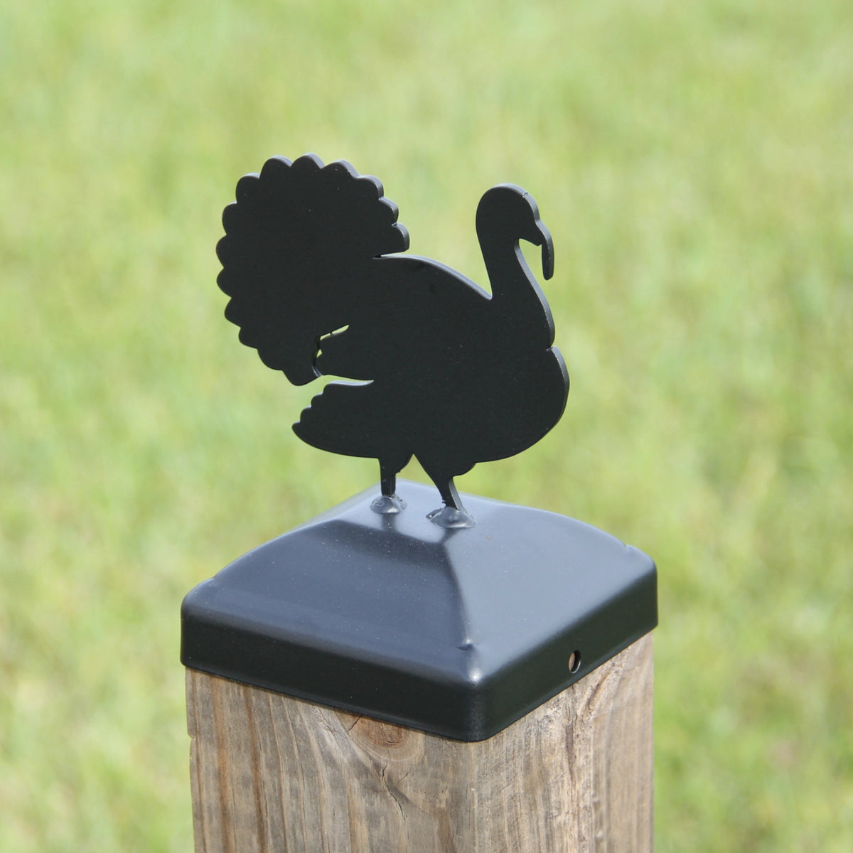 Turkey Fence Post Cap – Fencing Decor - Madison Iron and Wood