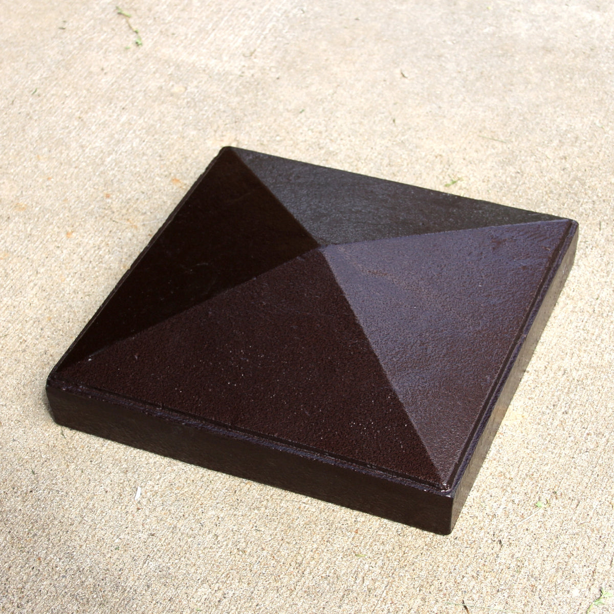 True 9x9 Inch Cast Iron Post Cap