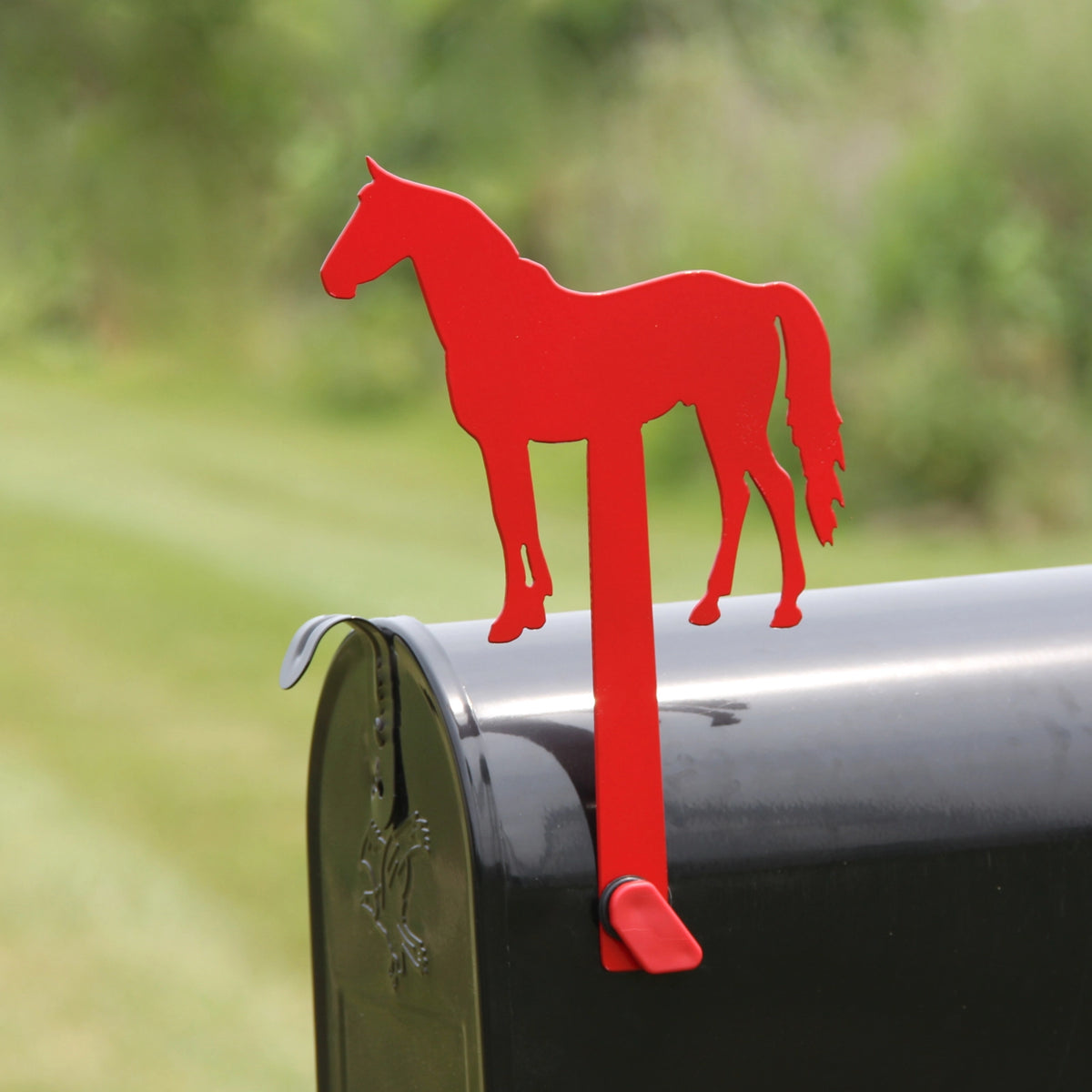 Horse Mailbox Flag, Decorative Mailbox Flag, Metal Horse Mailbox ...
