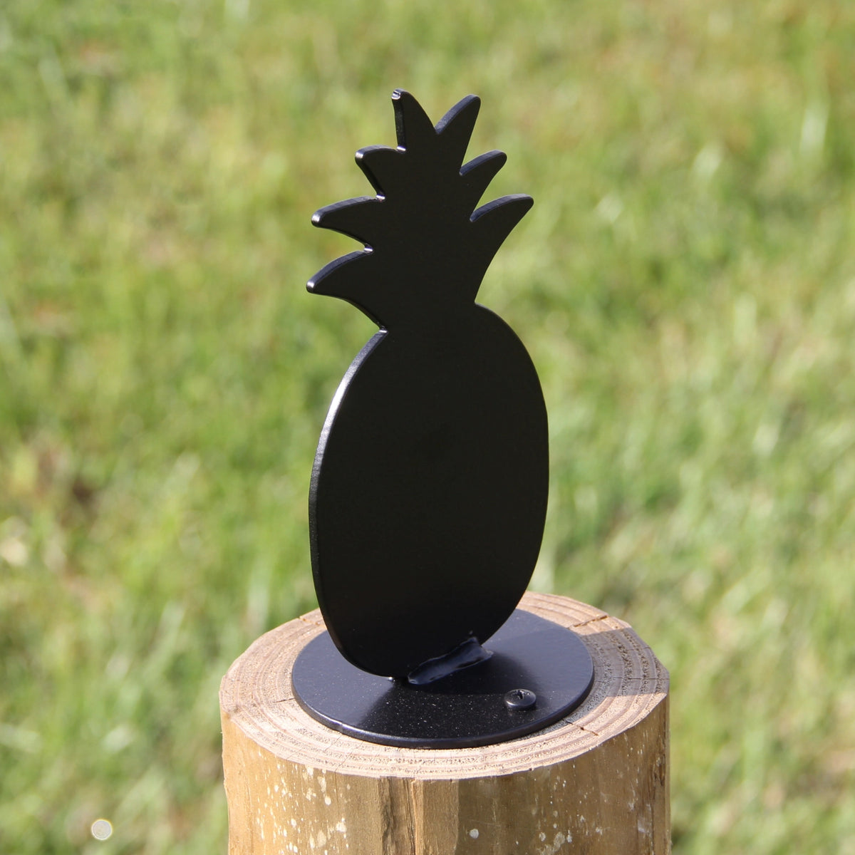 Pineapple Post Cap For Round Wood Fence Post, 3" x 3" actual size post ...