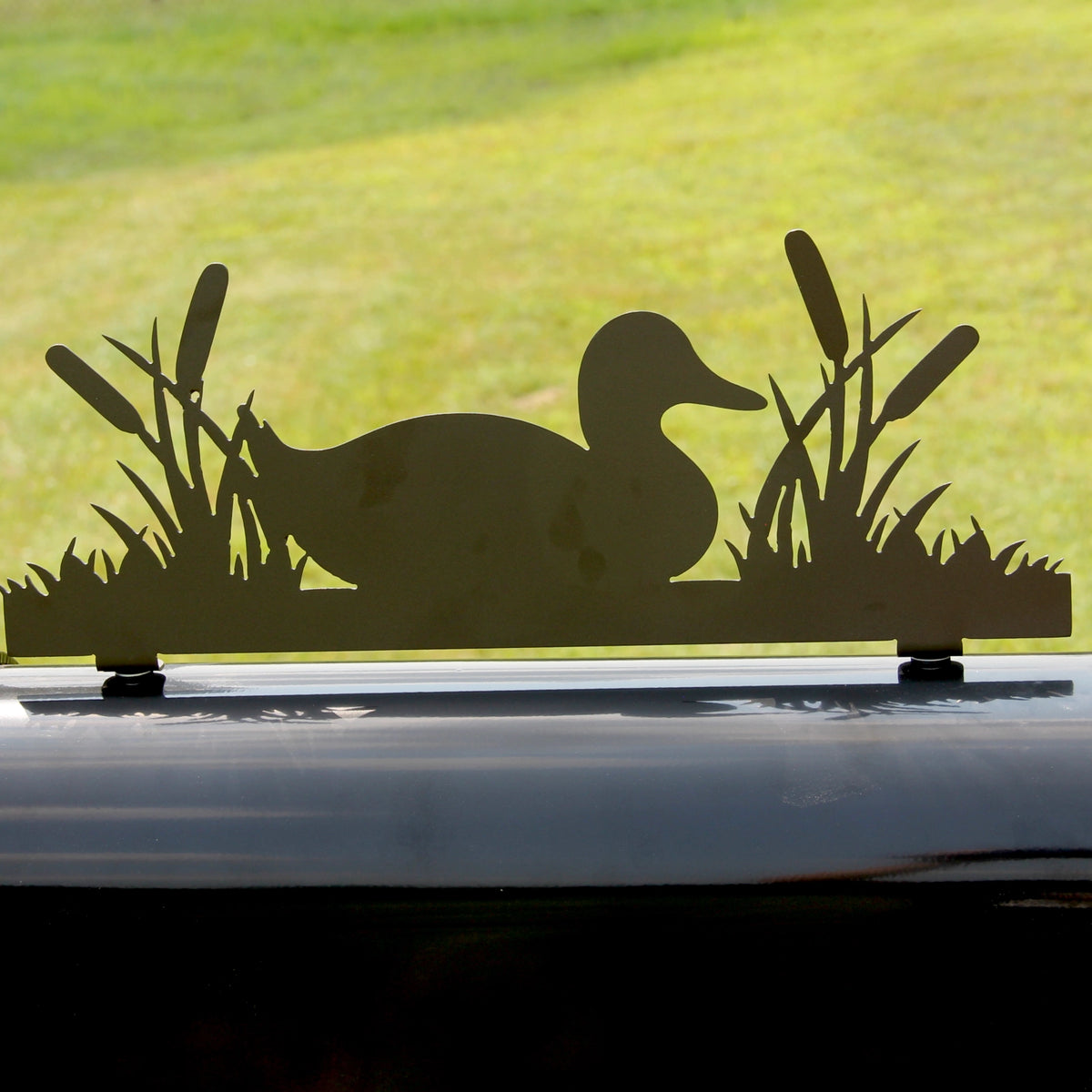 Duck Mailbox Topper, Decorative Mailbox sign, Duck Themed Mailbox ...