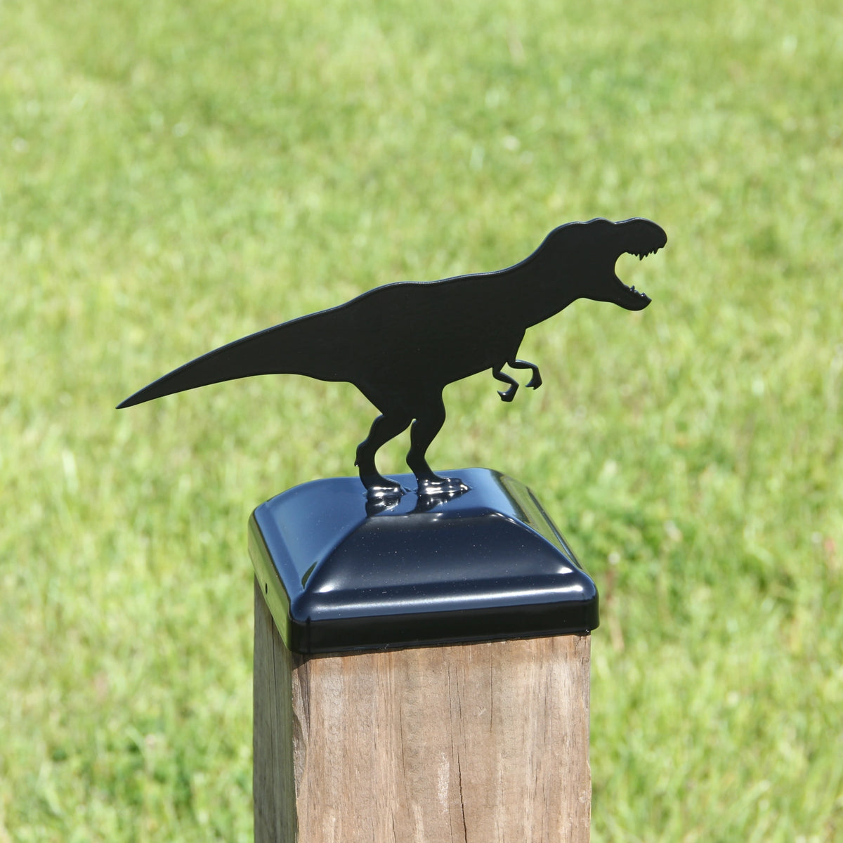 6x6 T Rex Post Cap - Madison Iron and Wood