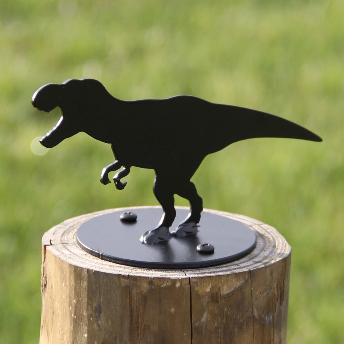 T-Rex Post Cap For Round Wood Fence Post, 3" x 3" actual size post cap ...
