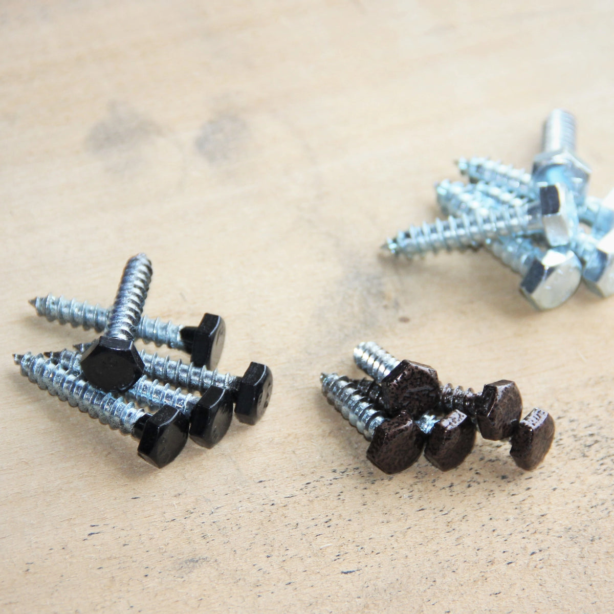 Custom Color Lag Bolts for Wood Brackets, Variety of colors available ...