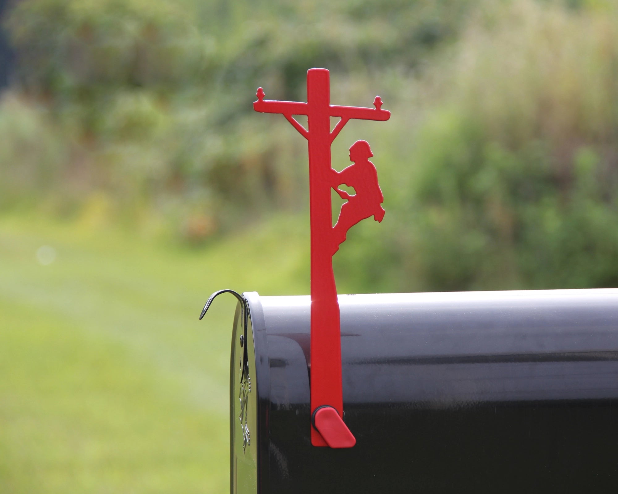 Bass Mailbox Electric Guitar Mailbox Replacement Flag, Flag Mounting ...