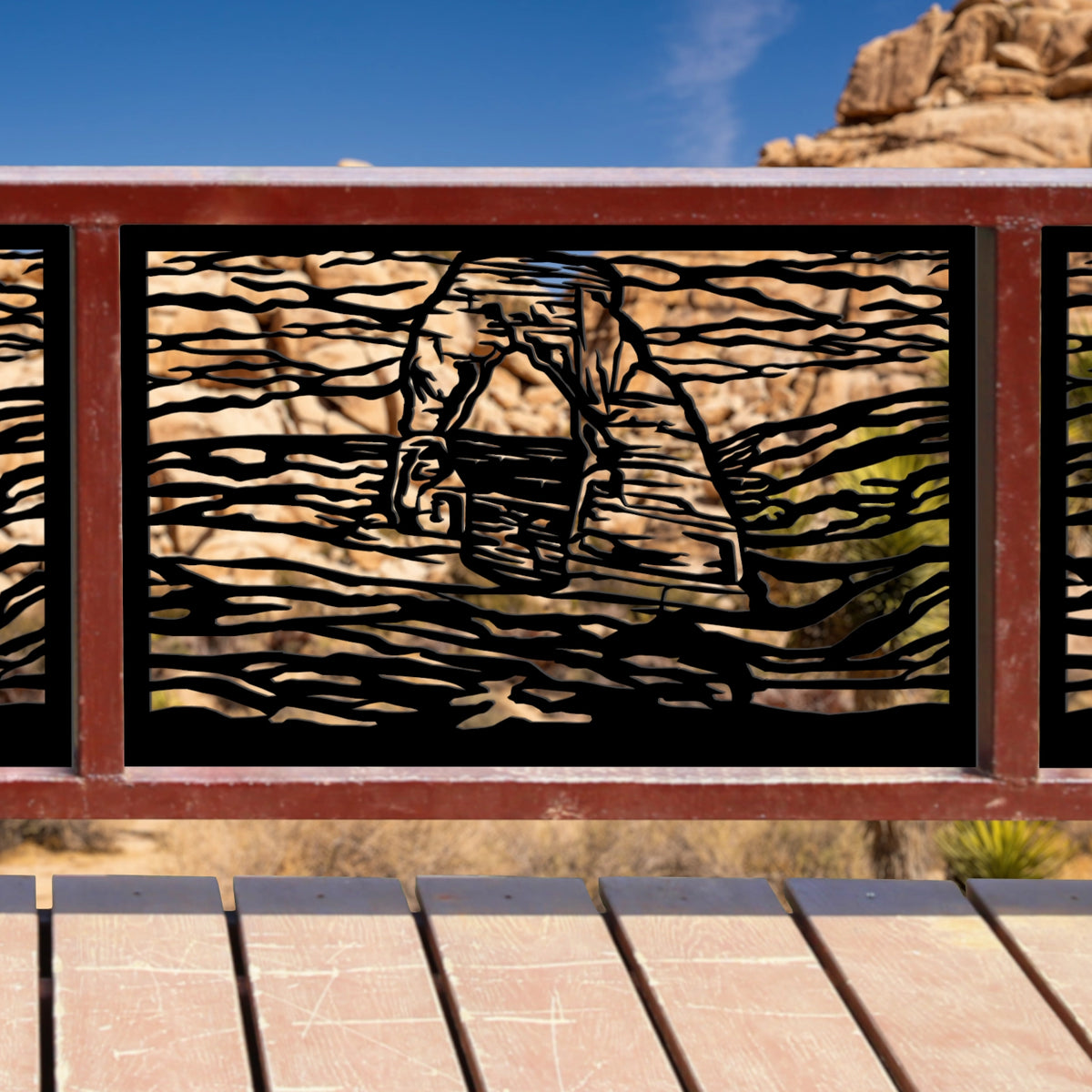 24"x30" - Arches National Park Fence/Gate Panel Insert | Madison Iron ...