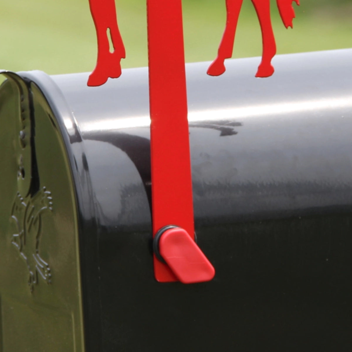 Mailbox Flag Mounting Bracket - Madison Iron and Wood