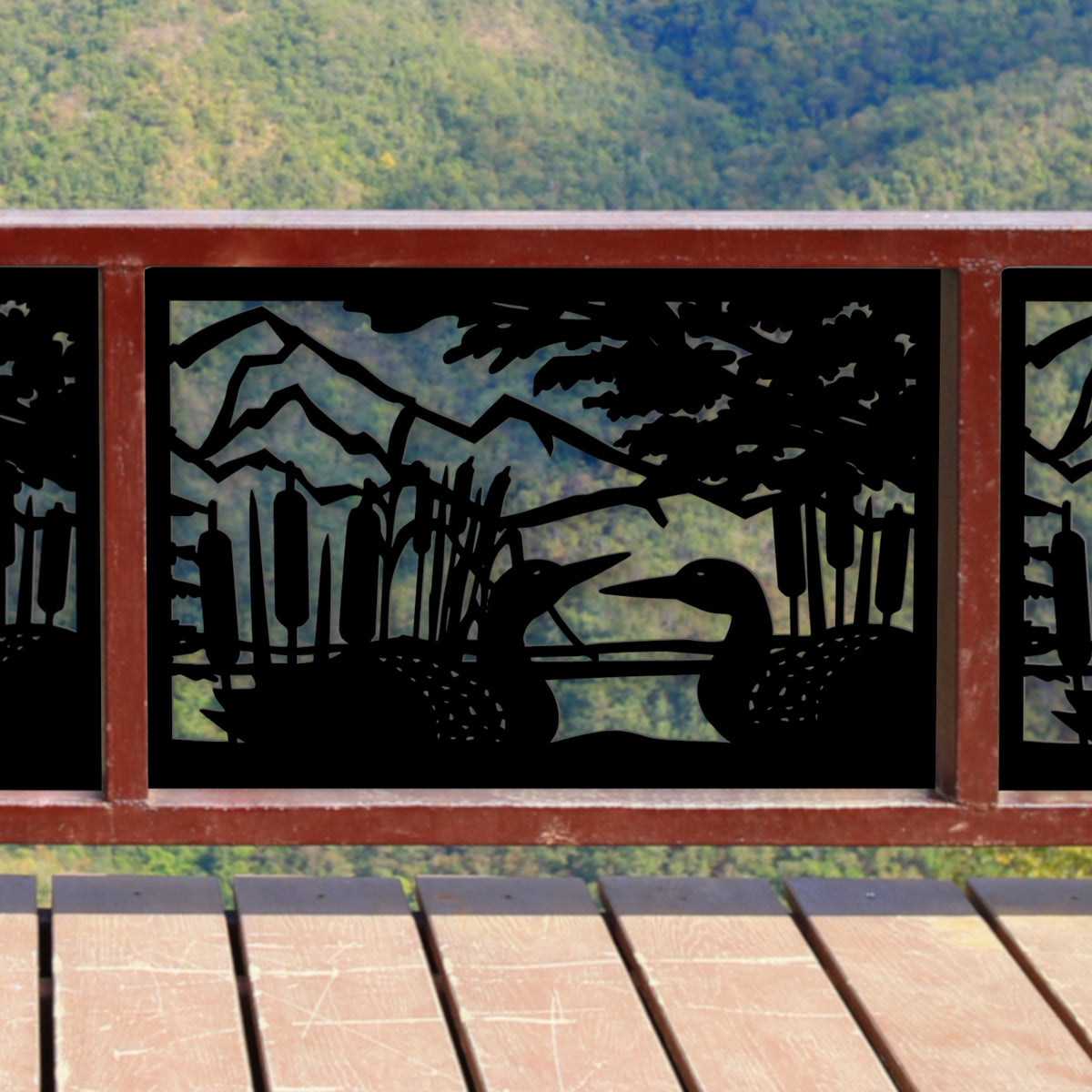 Duck Pond Fence/Gate Panel Insert - Madison Iron and Wood