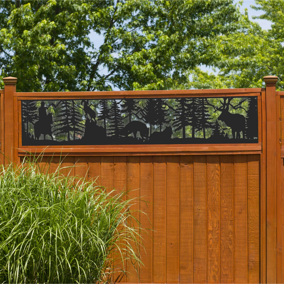 Cowboy Fence/Gate Panel Insert - Madison Iron and Wood