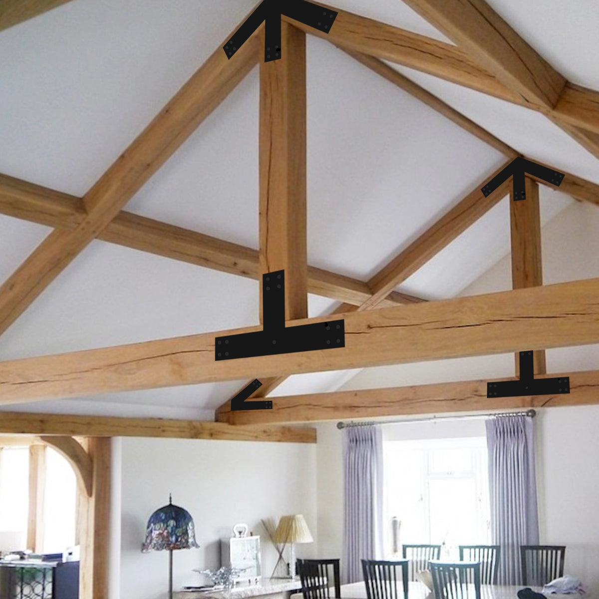 King Joist Industrial Brackets, For beam support and decoration ...