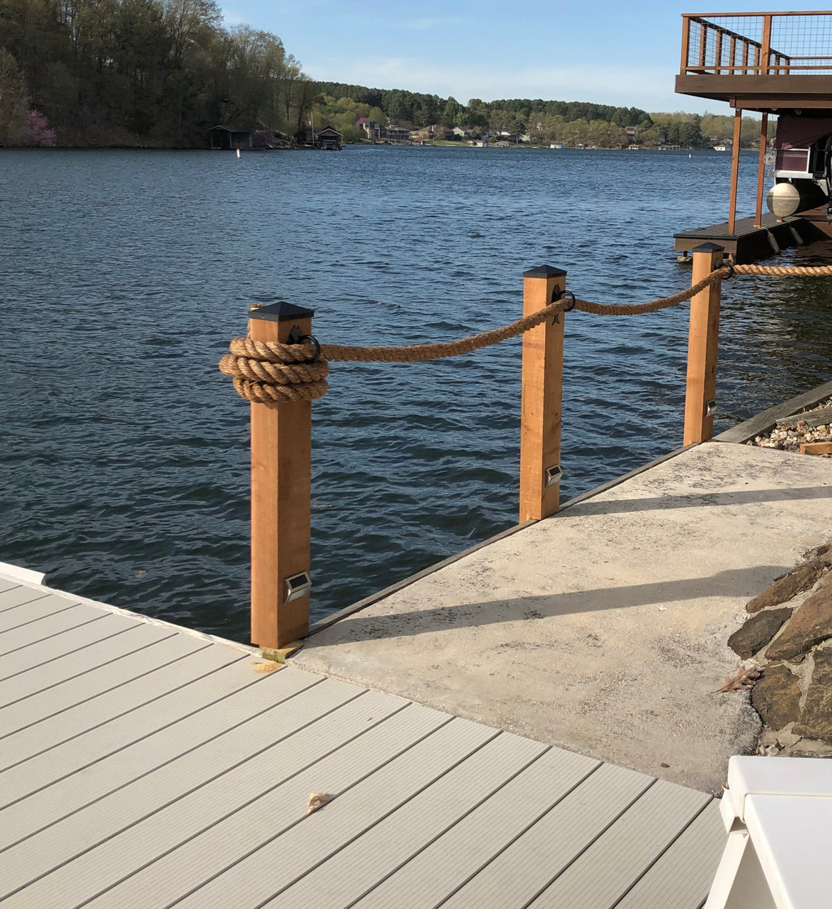 Nautical Rope Holders - Madison Iron and Wood