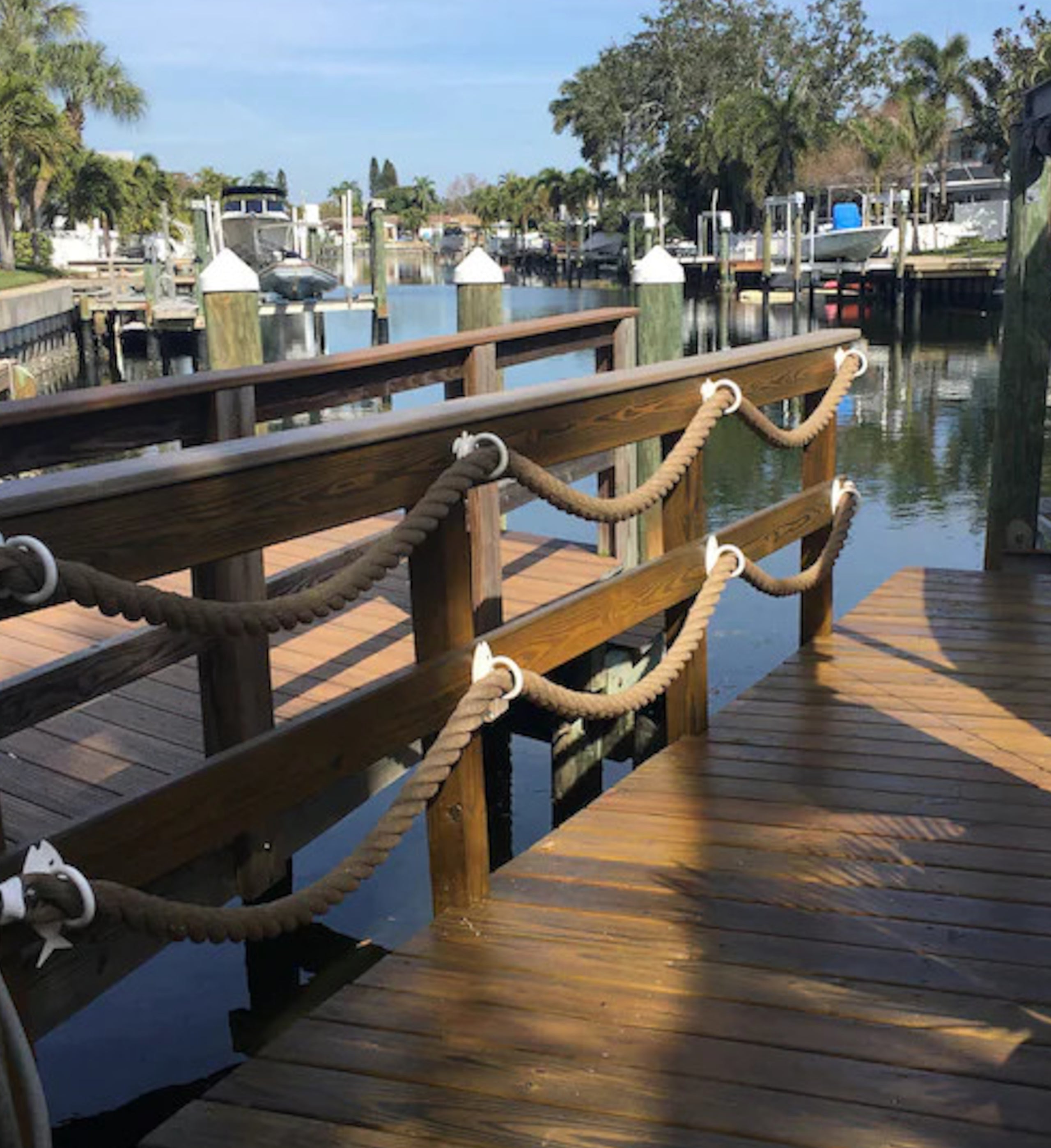 Nautical Rope Holders | Madison Iron and Wood