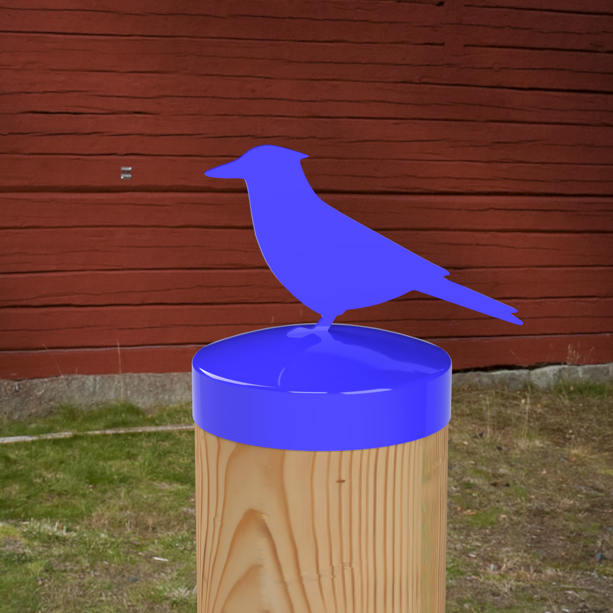 Blue Jay, Round Post Cap - 4"x4" Post Size - Madison Iron and Wood