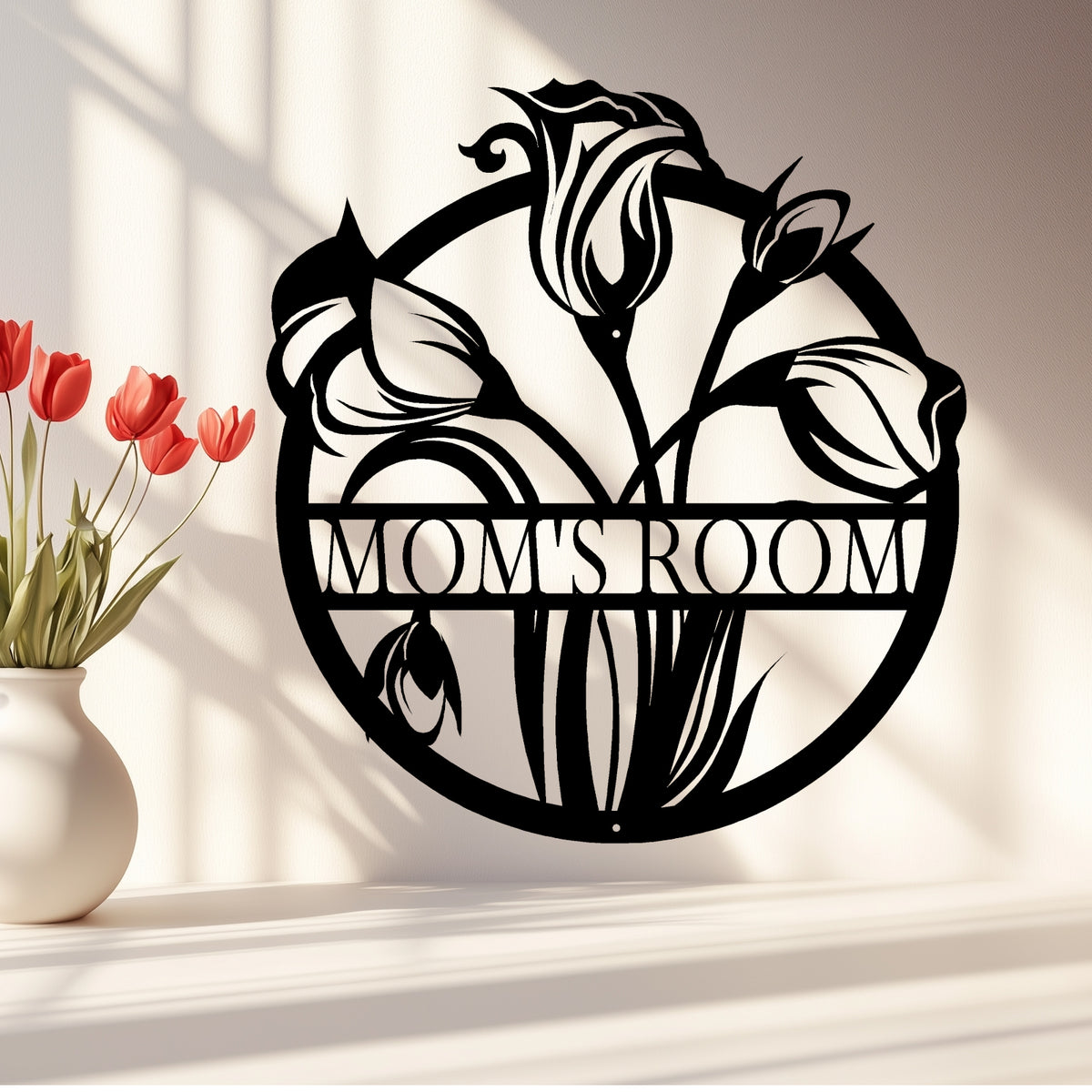 Tulip Personalized Metal sign