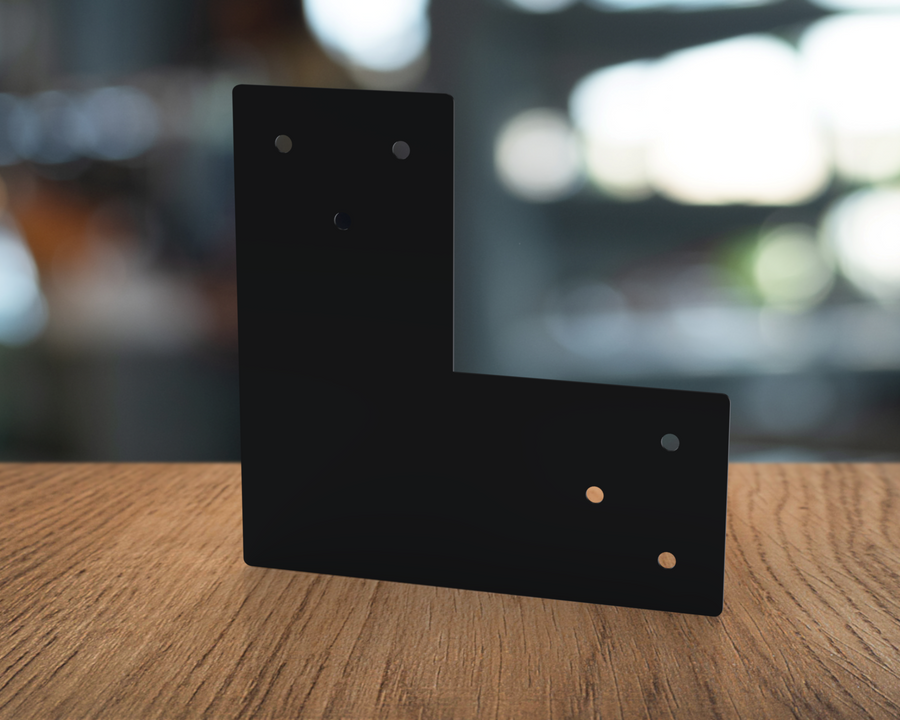 Standard Brackets for 8"x8" Dimensional Wood Post | Madison Iron and Wood