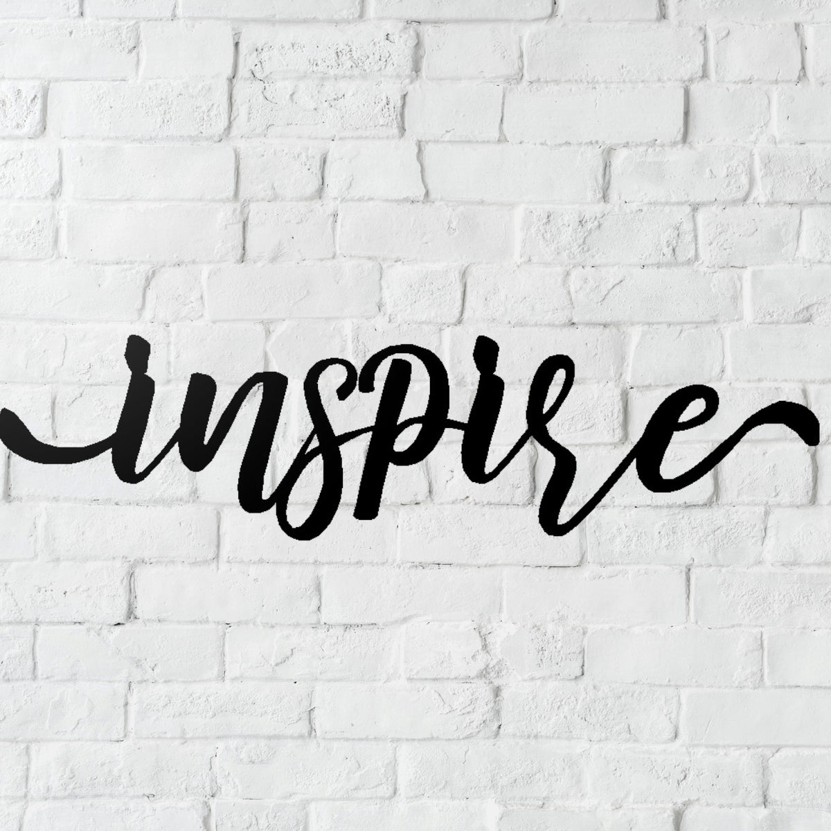 inspire Metal Word Sign, inspire Wall Decor, Christmas Gift, Family ...
