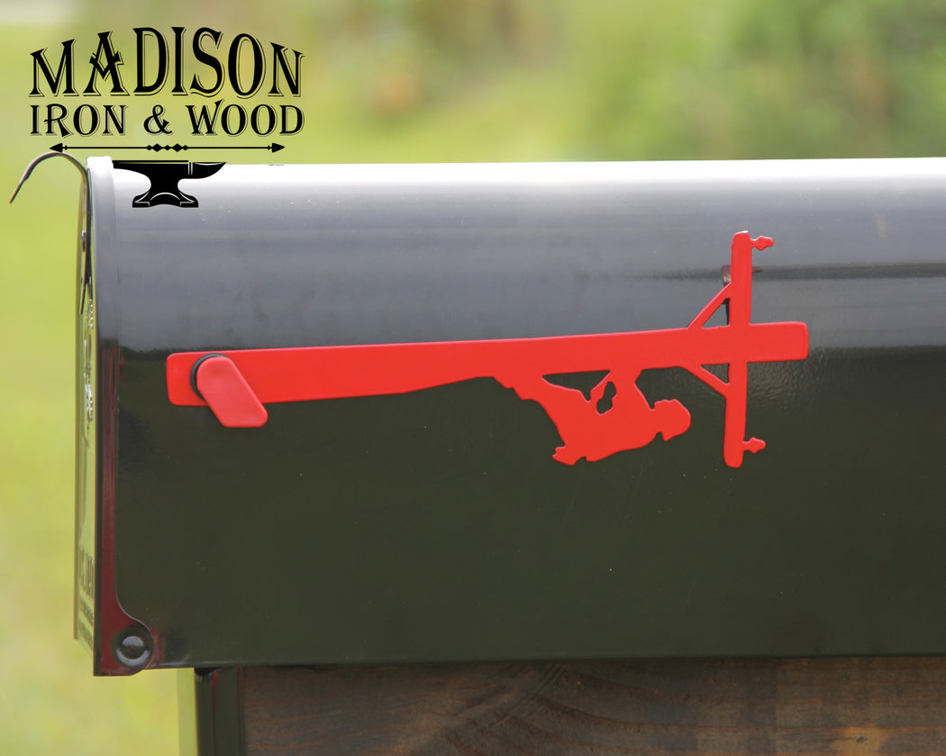 Metal Mailbox Flags - Madison Iron and Wood
