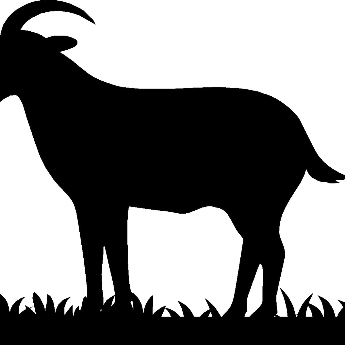 Goat Mailbox Topper, Decorative Mailbox sign, Metal Goat Mailbox ...