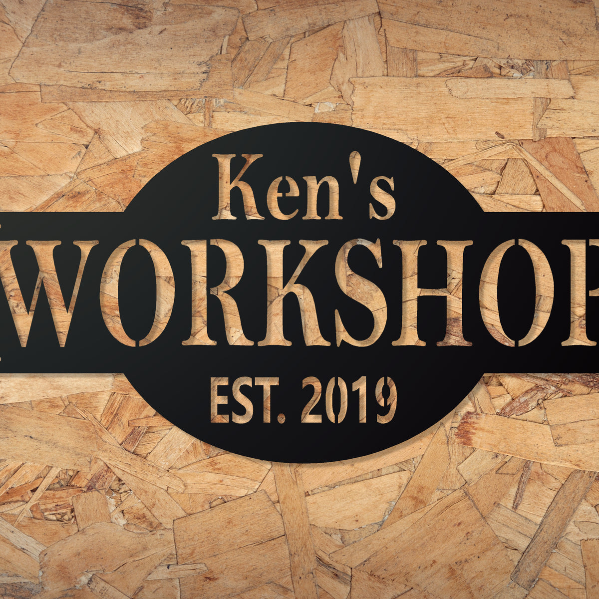 Personalized Workshop Sign, Workshop Decor, Custom Garage Sign, Gift ...