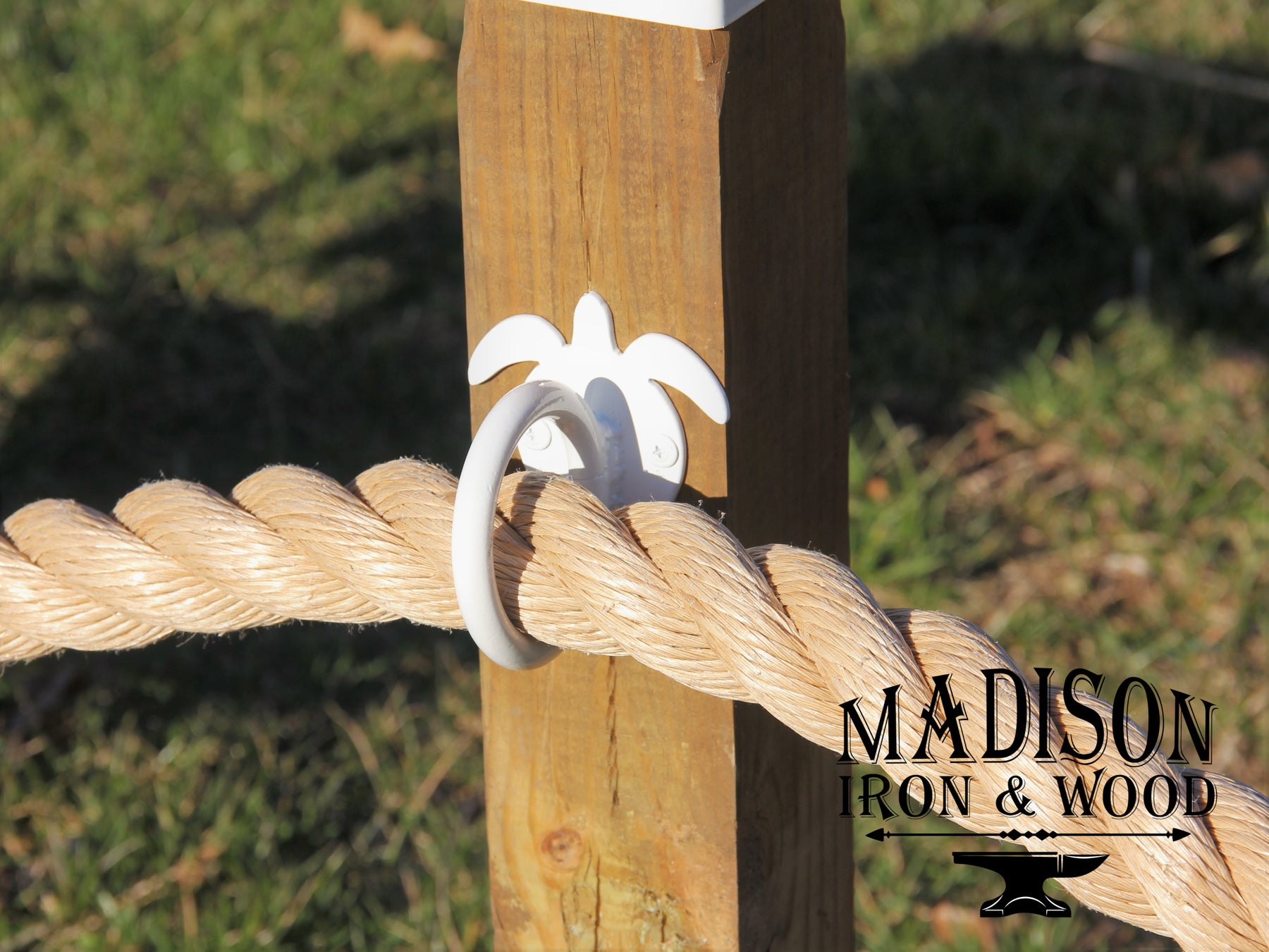 Nautical Rope Holders | Madison Iron and Wood