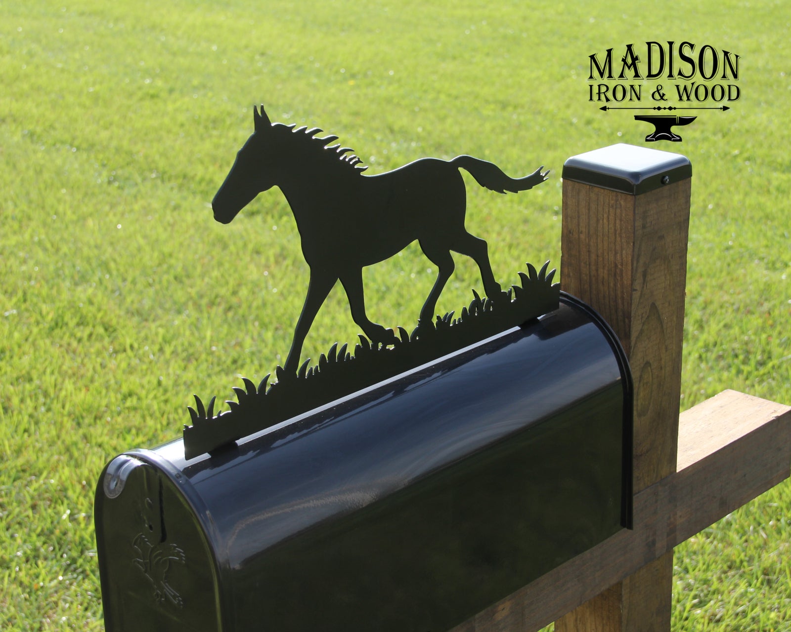 Mailbox Topper, Decorative Mailbox Design, Metal Mailbox Decoration ...