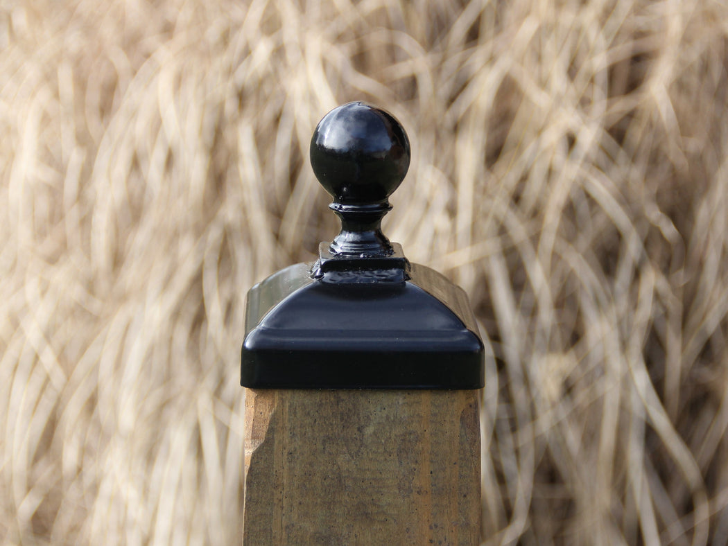 Elegant 4x4 Post Caps | Madison Iron and Wood