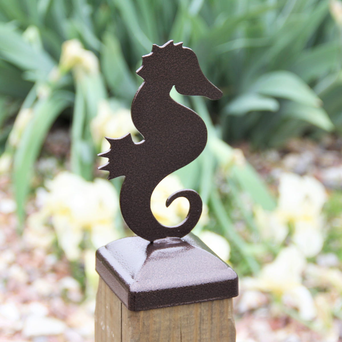 Seahorse Fence Post Cap – Fencing & Decks - Madison Iron and Wood