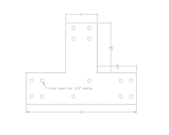 Industrial Style Brackets for 8x8 Dimensional Lumber | Madison Iron and ...
